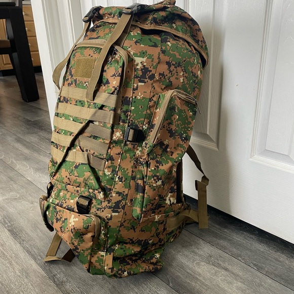 Bags | Camouflage Tactical Backpack | Poshmark